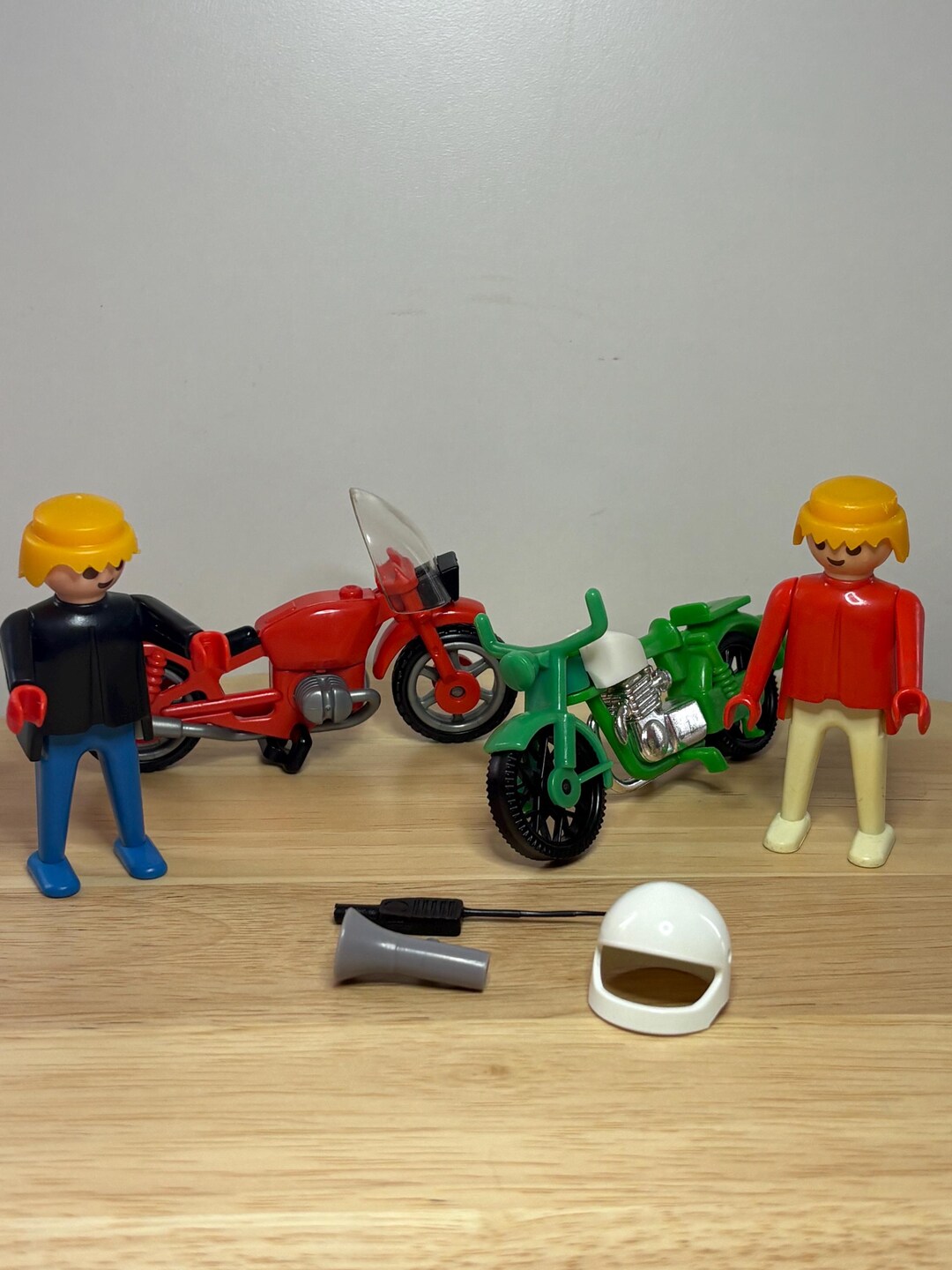Playmobil Motorcycles and Figures With Accessories 1970s - Etsy