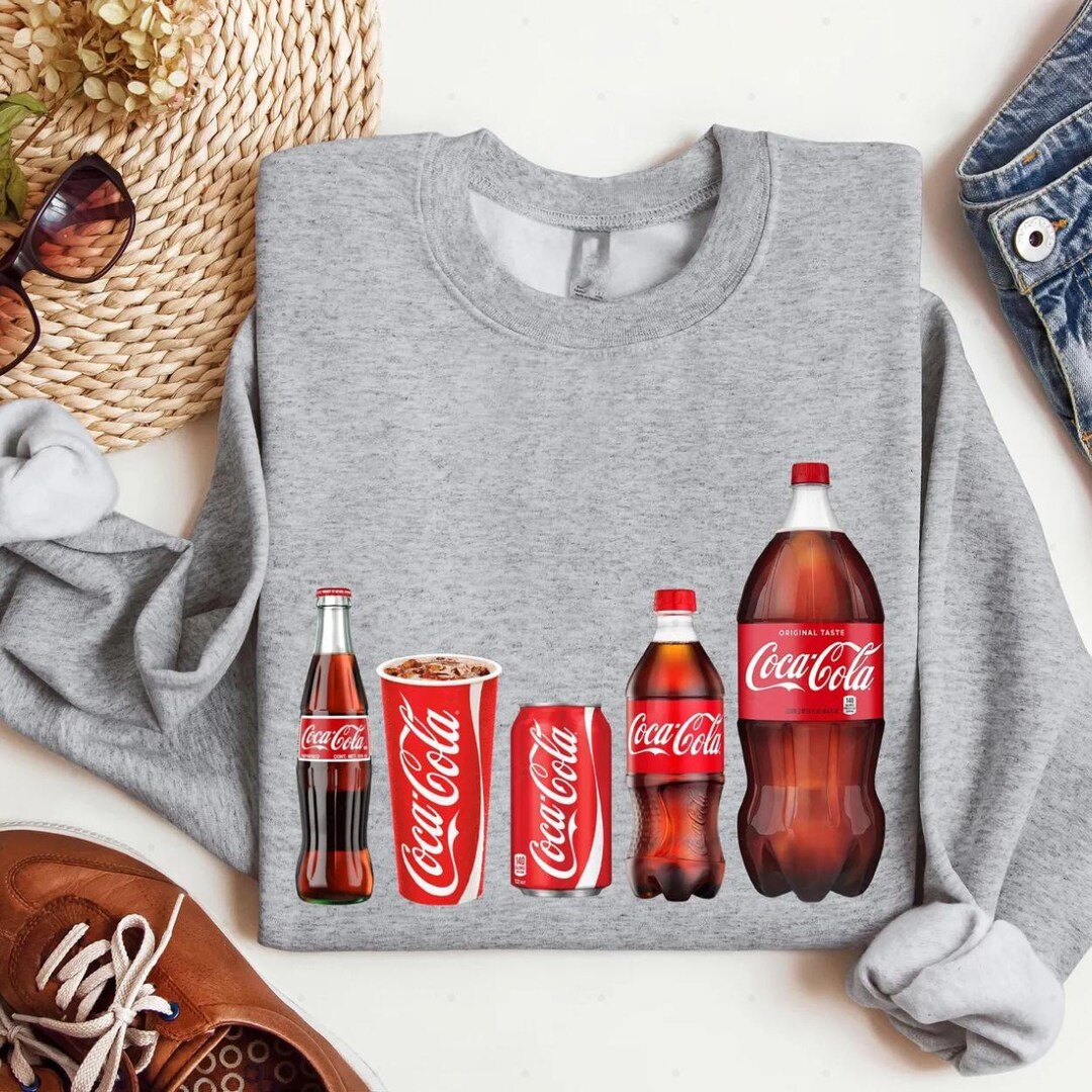 Coca Cola Sweatshirt, Coca Cola Christmas Shirt, Coke T-shirt - Etsy