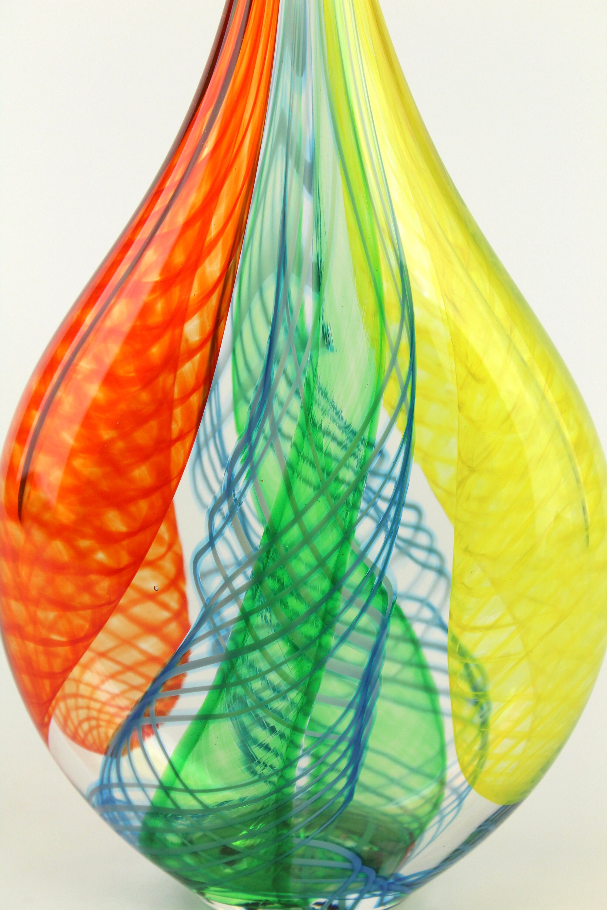 Hand Blown Art Glass Sculpture - Etsy