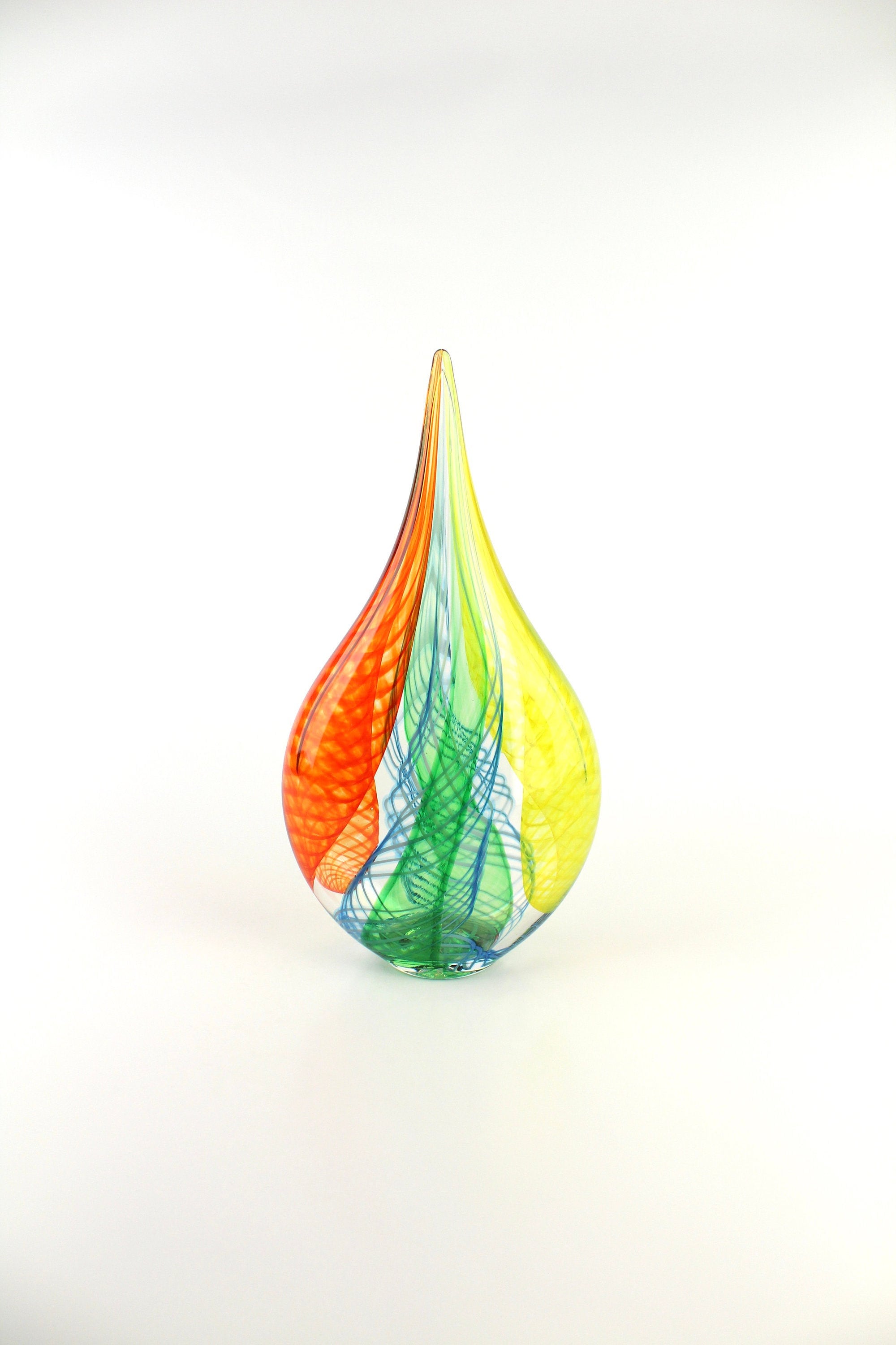 Hand Blown Art Glass Sculpture - Etsy