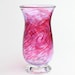 Small Hand Blown Art Glass Vase - Etsy