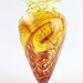 Small Hand Blown Art Glass Vase - Etsy