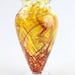 Small Hand Blown Art Glass Vase - Etsy