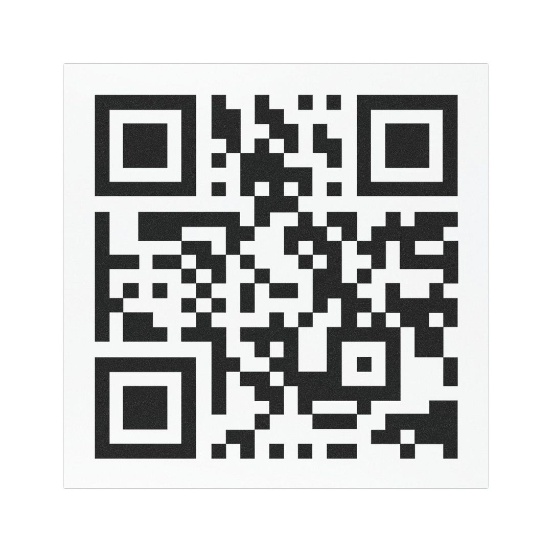 Epstein Emails QR Code Car Magnet | Scannable Conspiracy Graphic - Etsy