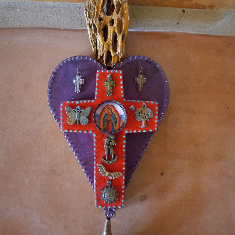 Flaming Cross - Etsy