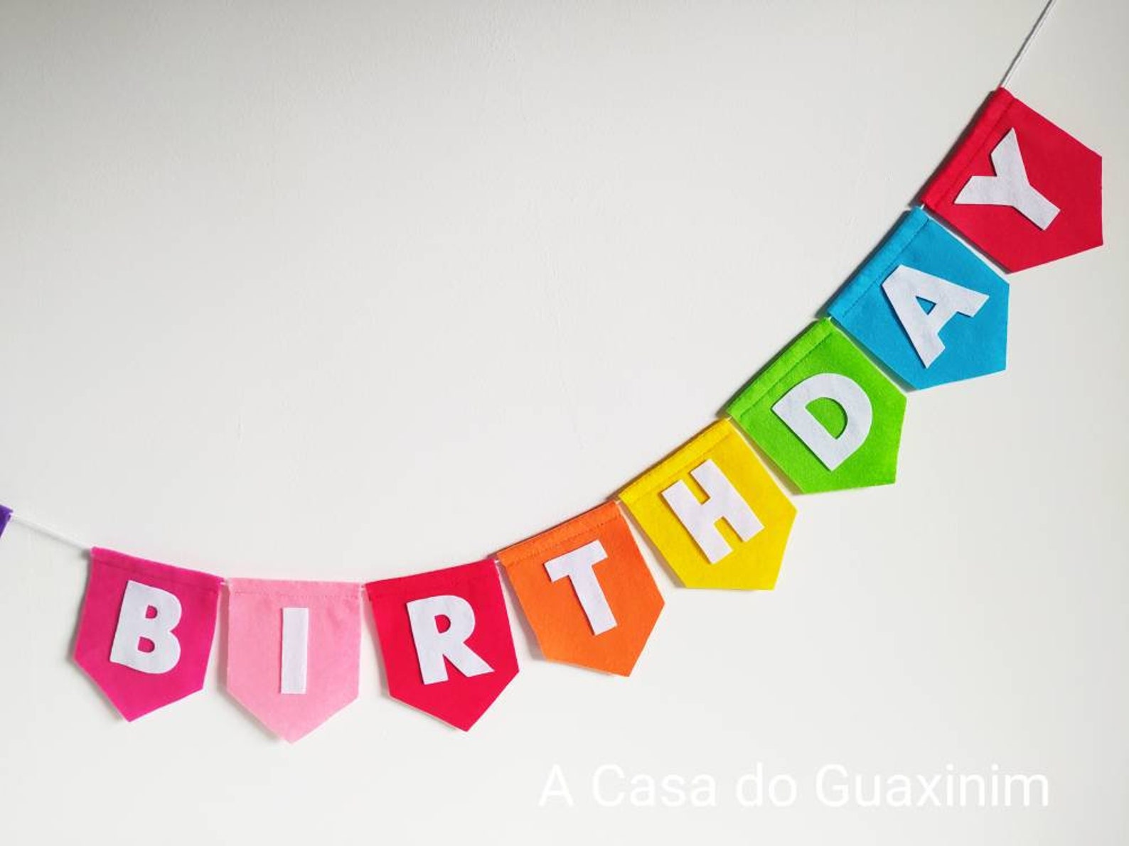 Rainbow Flag Banner Wall Hanging Felt Banner Pennant - Etsy