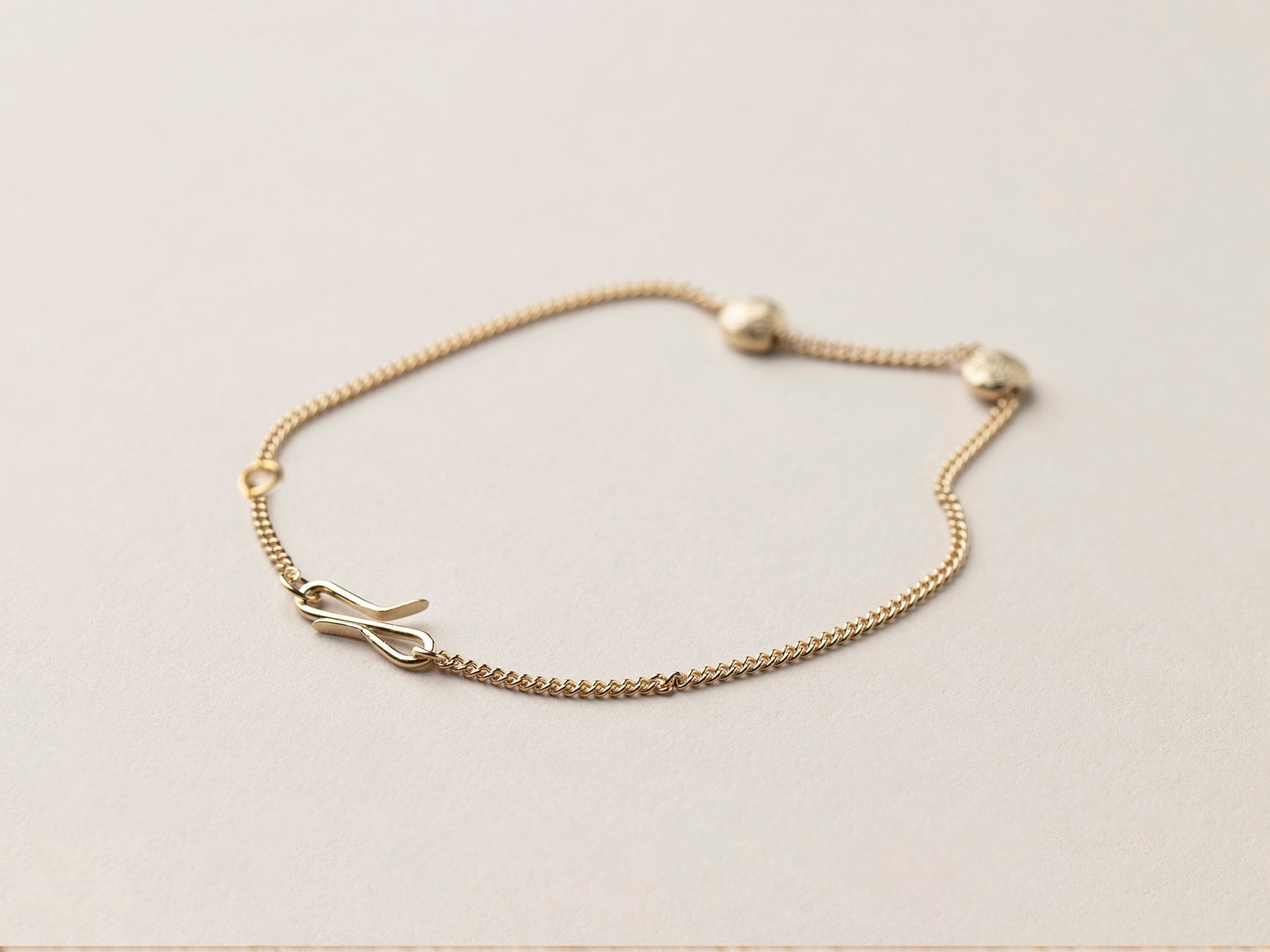 Fine Chain Bracelet in Goldplated Silver Feminine Bracelet - Etsy