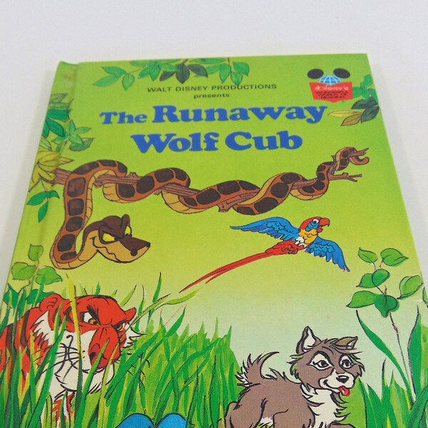 The Runaway Wolf Cub Book - Etsy