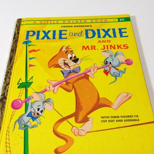 Pixie and Dixie and Mr. Jinks, Vintage Little Golden Book, by Carl ...