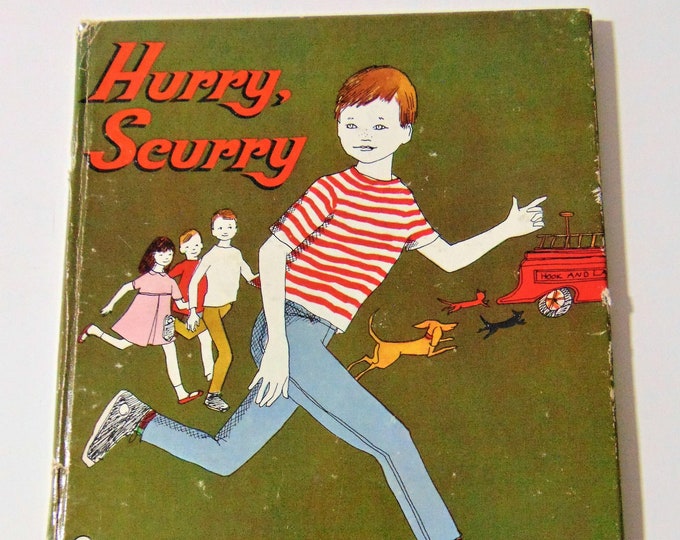 Hurry Scurry, Vintage 1960s Whitman Tell-a-tale Children's Book, by ...