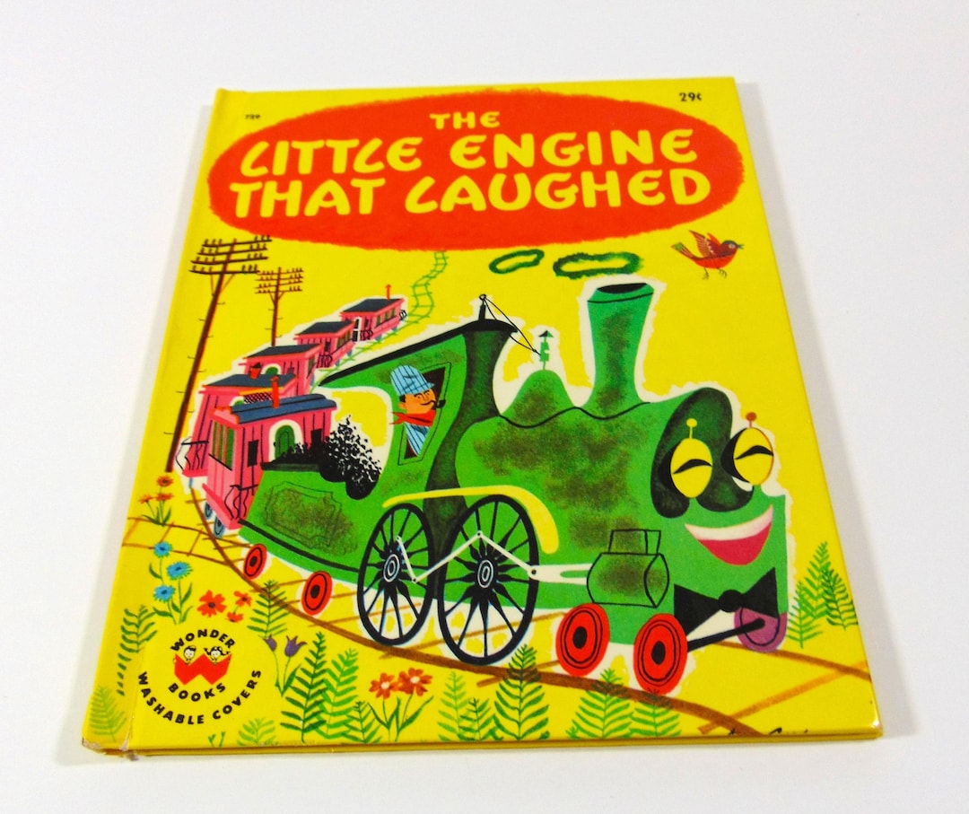 The Little Engine That Laughed, Vintage Wonder Children's Book, Written ...