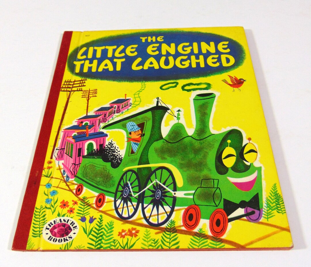 The Little Engine That Laughed, Vintage Children's Treasure Book ...