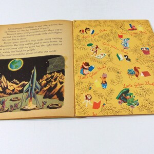 My Little Golden Book About the Sky, Vintage 1950s Children's Book ...