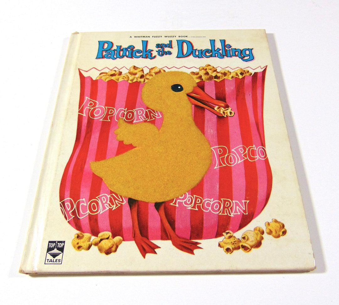 Patrick and the Duckling, Vintage Whitman Fuzzy Wuzzy Book, Written by ...