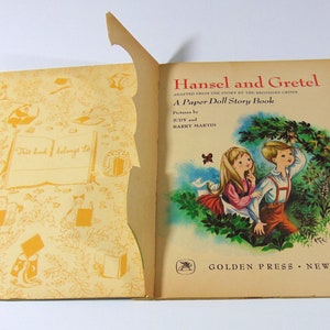 Hansel and Gretel, Vintage Little Golden Book, Illustrated by Judy and ...