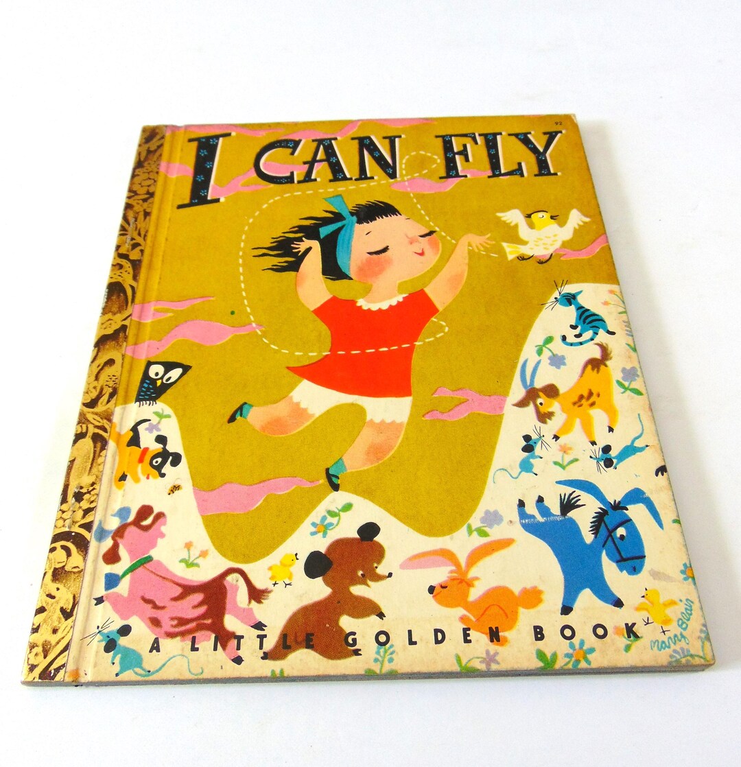 I Can Fly, Vintage Little Golden Book, Written by Ruth Krauss ...