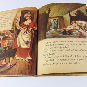 Hansel and Gretel, Vintage Little Golden Book, Illustrated by Judy and ...