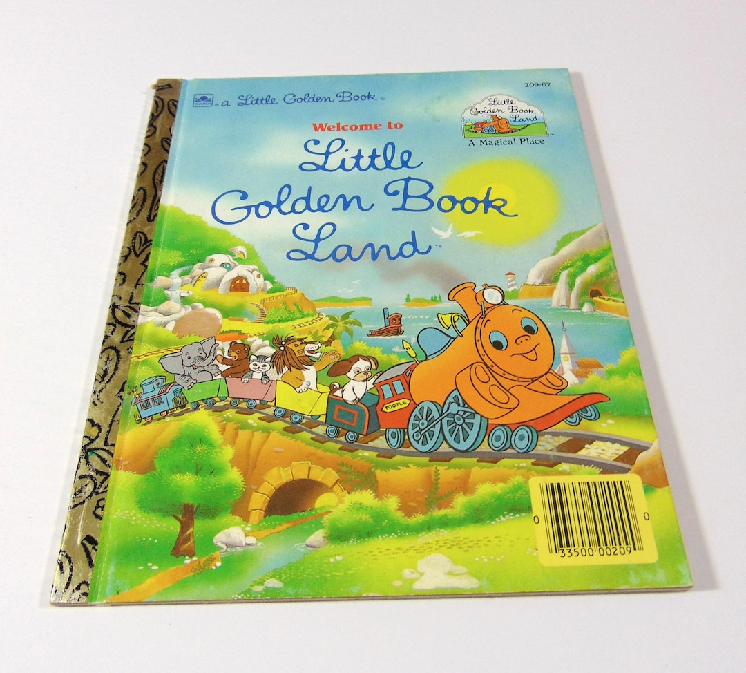 Welcome to Little Golden Book Land, Vintage Little Golden Children's ...