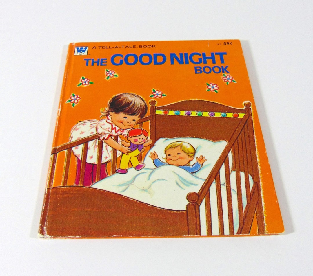The Good Night Book, Vintage Whitman Tell-a-tale Children's Book ...
