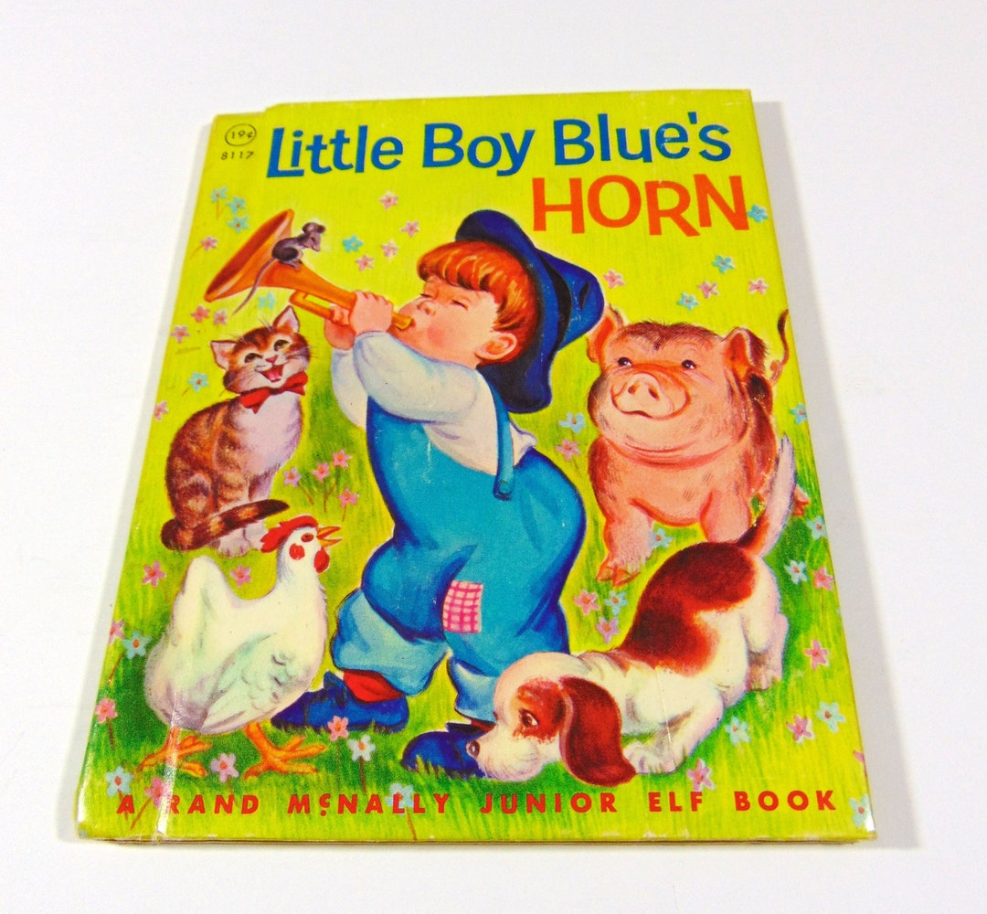 Little Boy Blue's Horn, Vintage 1960s Rand Mcnally Elf Children's Book ...