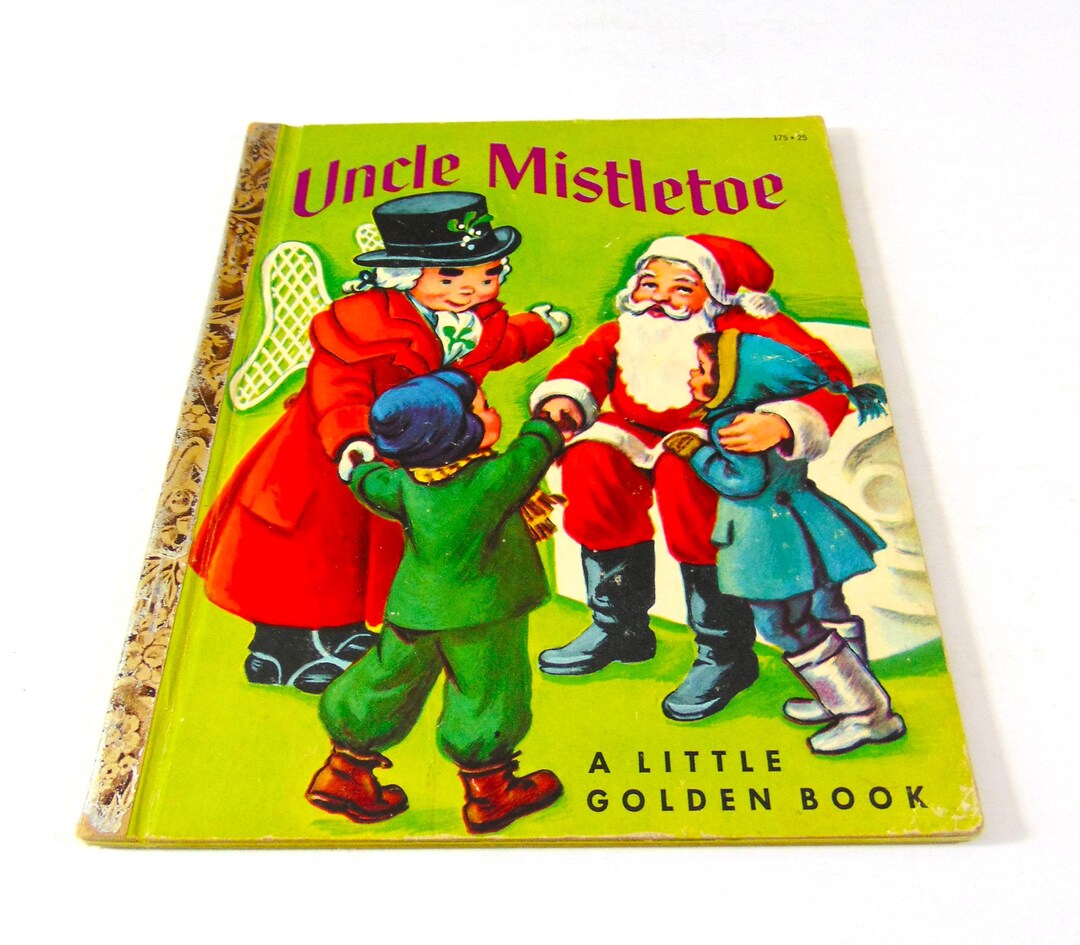 Uncle Mistletoe, Vintage Little Golden Children's Book, Written by Jane ...