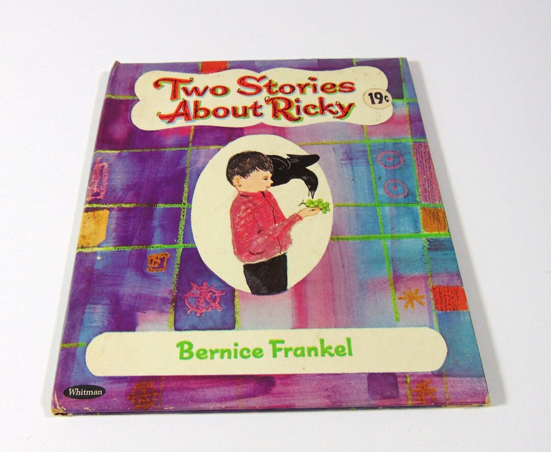 Two Stories About Ricky, Vintage Whitman Tell-a-tale Children's Book ...
