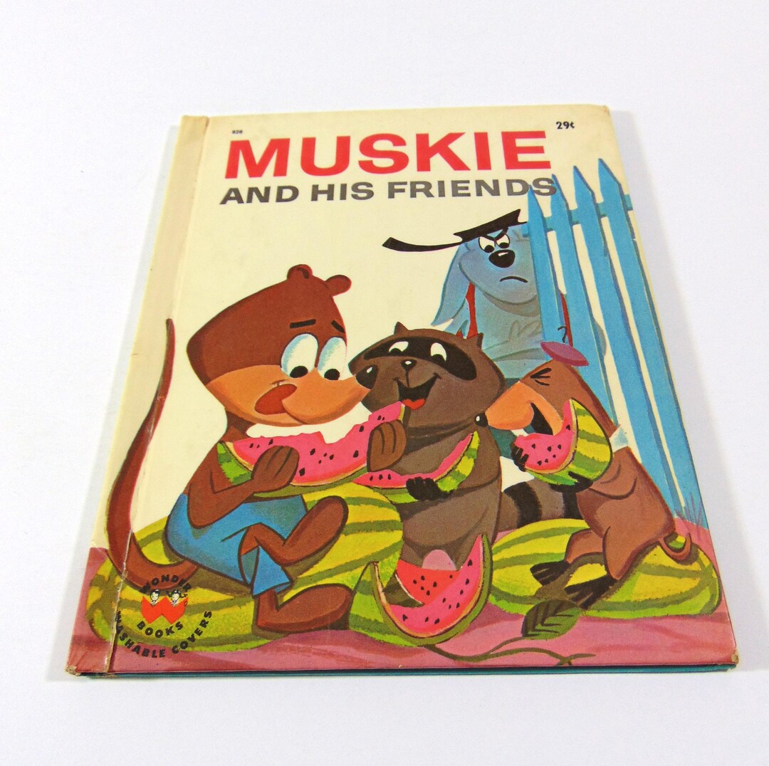 Muskie and His Friends, Vintage Wonder Children's Book, Terrytoons ...