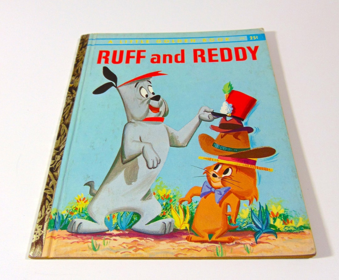 Ruff and Reddy, Vintage Little Golden Book, Written by Ann Mcgovern ...