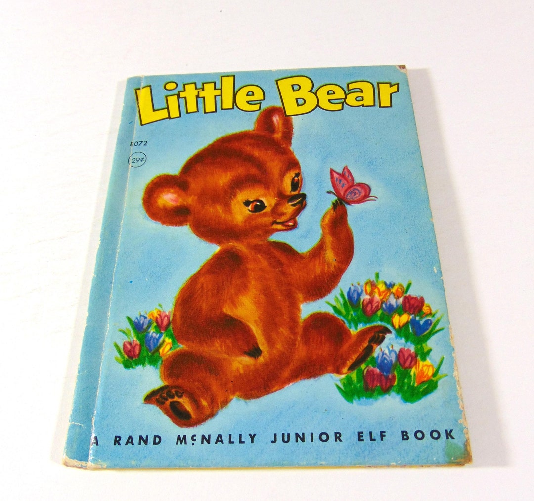 Little Bear, Vintage Rand Mcnally Elf Children's Book, by Virginia ...