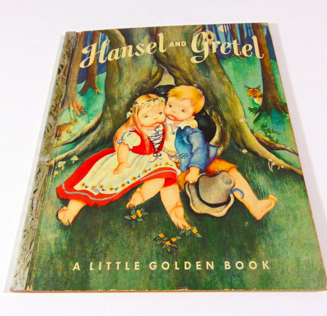 Hansel and Gretel, Vintage Little Golden Book, Written by the Brothers ...