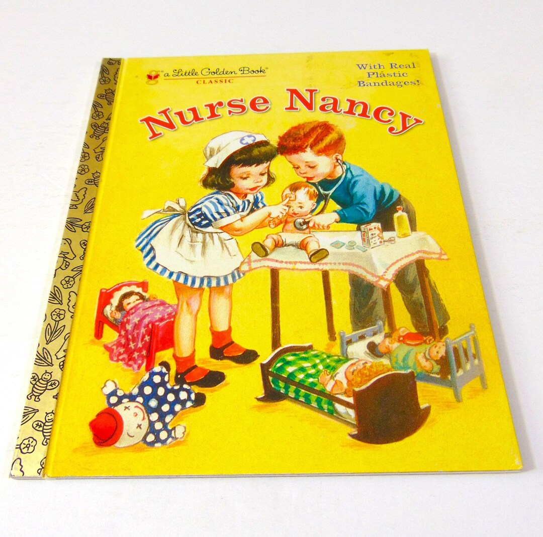 Nurse Nancy, Vintage Little Golden Book, Written by Kathryn Jackson ...