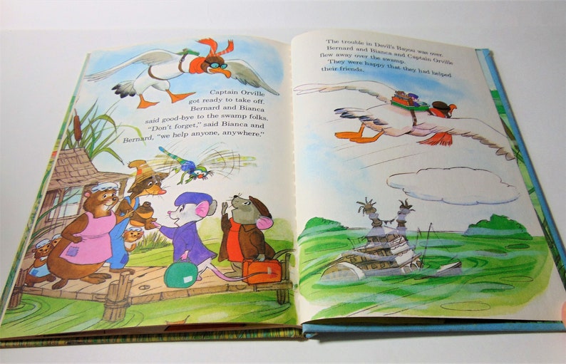 The Rescuers in Trouble at Devil's Bayou Vintage 1980s - Etsy Australia