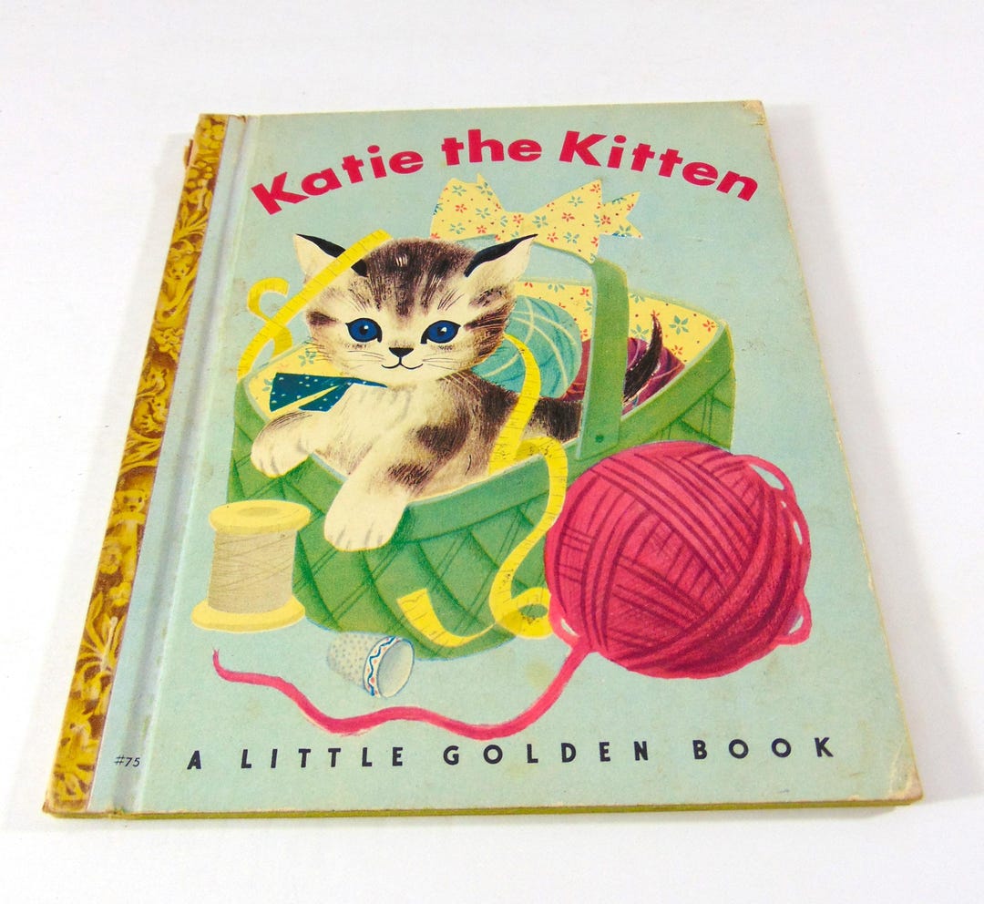 Katie the Kitten, Vintage Little Golden Book, by Kathryn & Byron ...