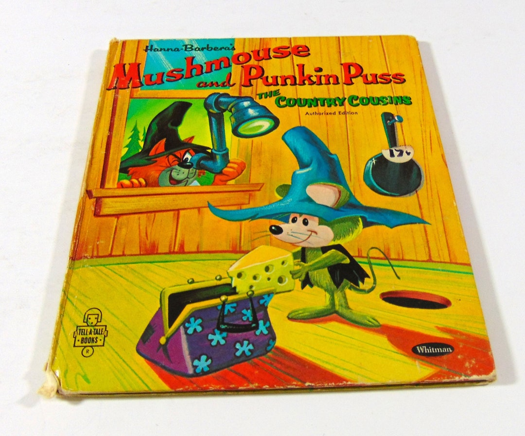 Mushmouse and Punkin Puss, the Country Cousins, Vintage 1960s Whitman ...