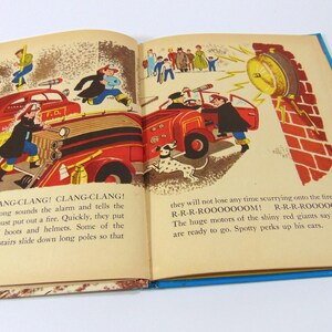 Firemen and Fire Engines, Vintage Wonder Children's Book, Written by ...