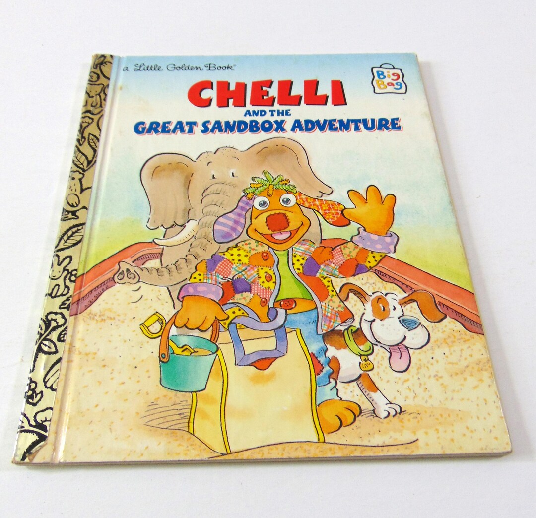 Chelli and the Great Sandbox Adventure, Vintage Little Golden Book ...