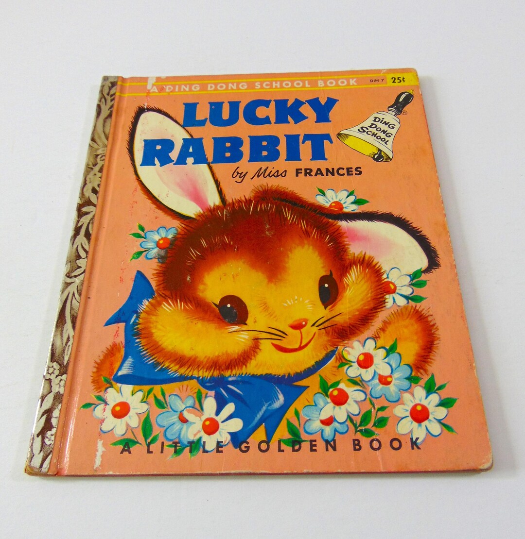 Lucky Rabbit, Vintage Ding Dong School Children's Book, Written by Dr ...