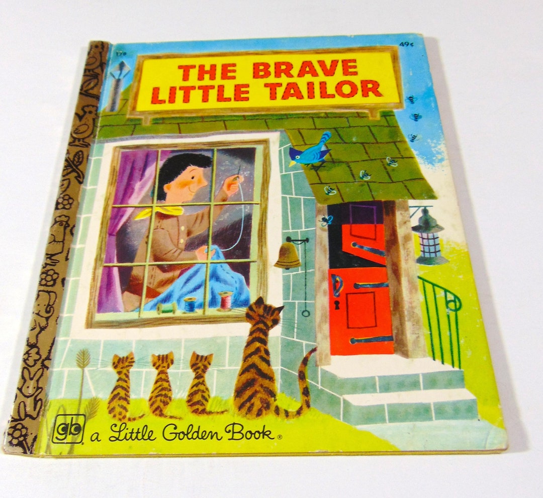 The Brave Little Tailor, Vintage Little Golden Book, Illustrated by J ...