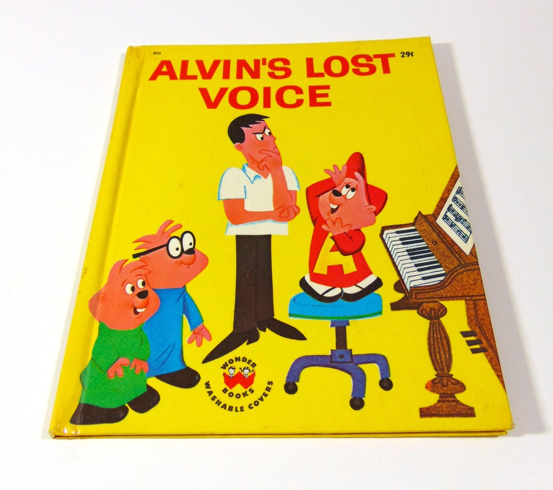 Alvin's Lost Voice, Vintage Wonder Children's Book, Written and ...