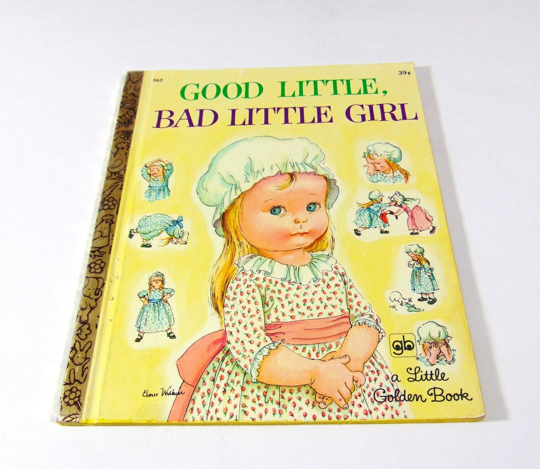 Good Little Bad Little Girl, Vintage Little Golden Book, Written by ...