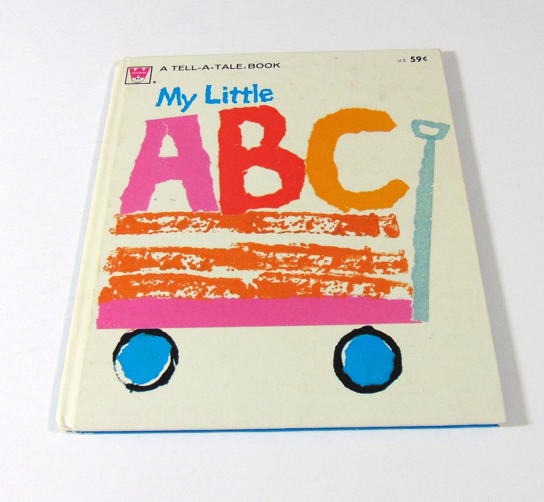 My Little ABC, Vintage Whitman Tell-a-tale Children's Book, Alphabet ...