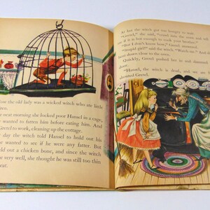 Hansel and Gretel, Vintage Little Golden Book, Illustrated by Judy and ...