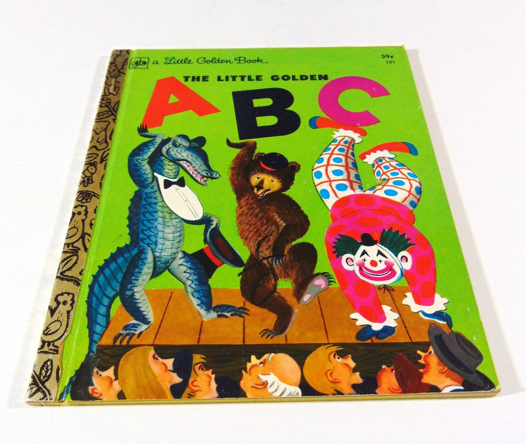 The Little Golden ABC, Vintage 1970s Little Golden Children's Book ...