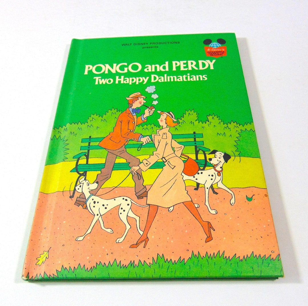 Pongo and Perdy Two Happy Dalmatians, Vintage Children's Book, Walt ...