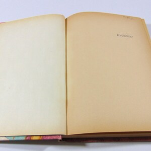 Pinocchio A Tale of a Puppet, Vintage Whitman Children's Book, Written ...