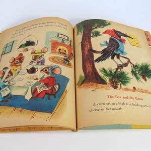 The Country Mouse and the City Mouse, Vintage Little Golden Children's ...