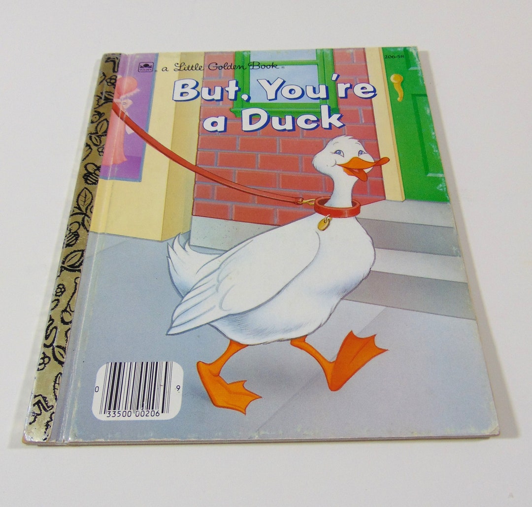 But You're A Duck, Vintage 1990s Little Golden Children's Book, Written ...