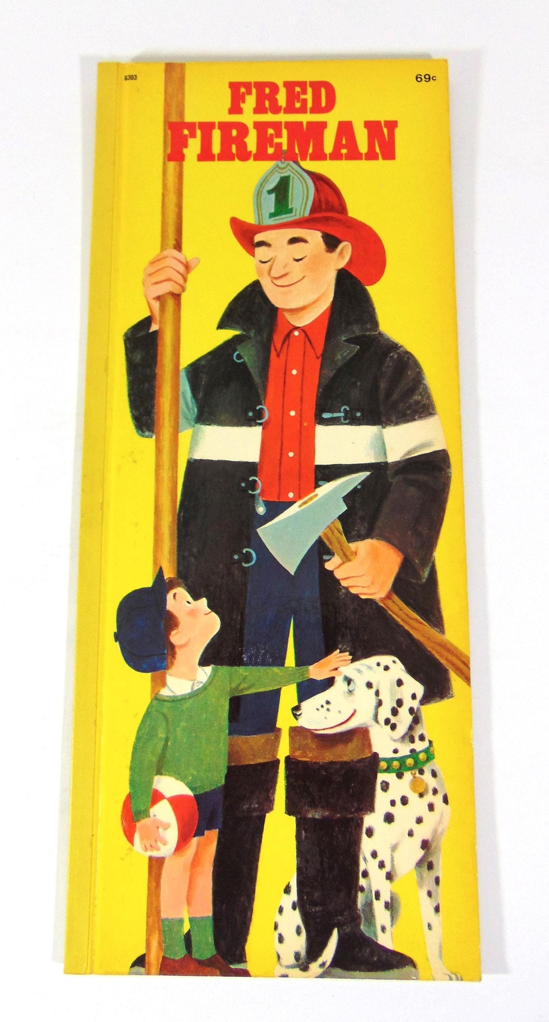 Fred Fireman, Vintage Golden Busy People Children's Book, Written and ...