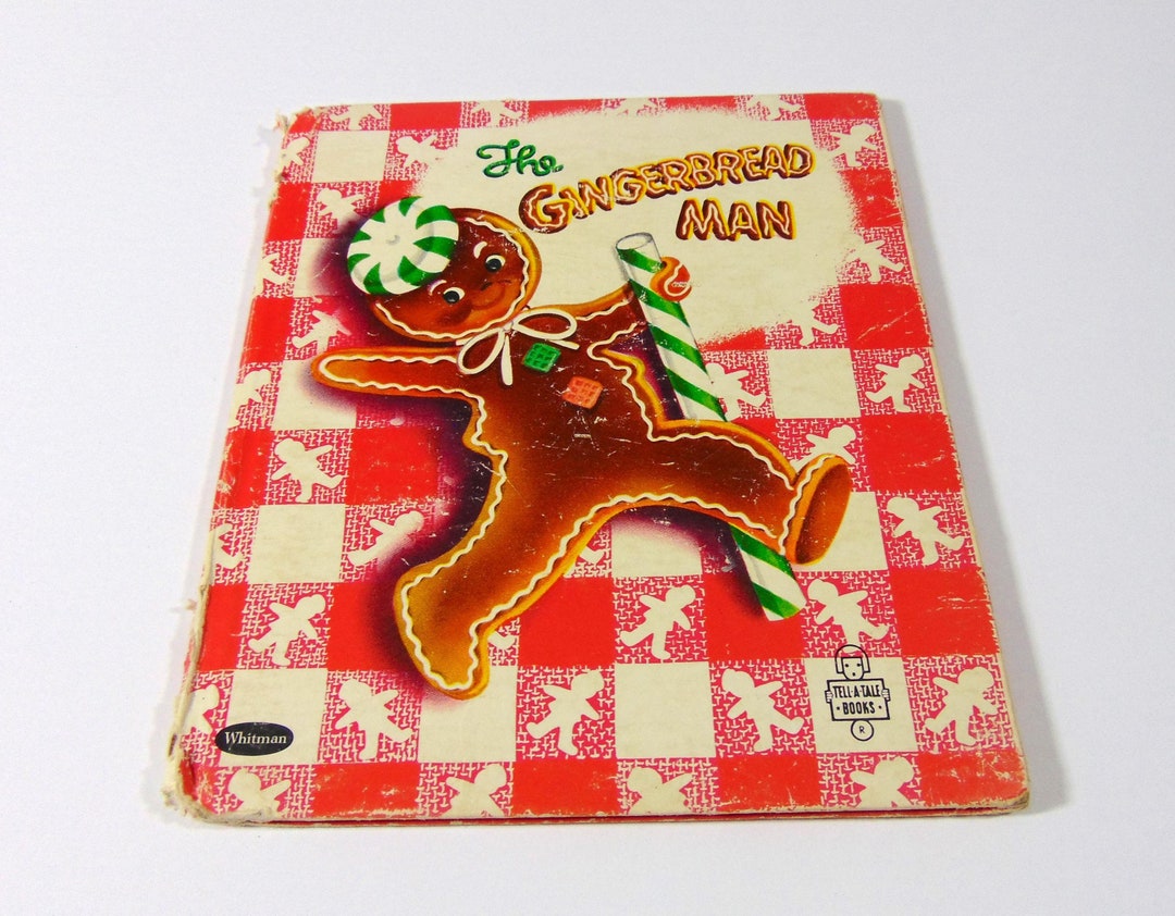 The Gingerbread Man, Vintage Whitman Tell-a-tale Children's Book ...