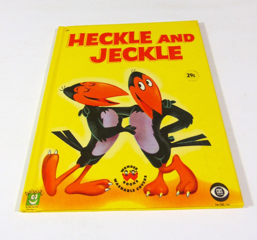 Heckle and Jeckle, Vintage Wonder Children's Book, Terrytoons Cartoon ...